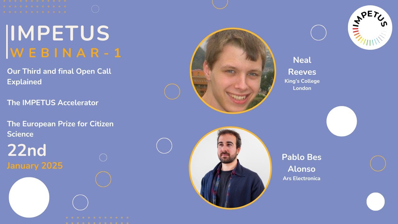 3rd Open Call- 2025 - Impetus4cs - Impetus For Citizen Science Project